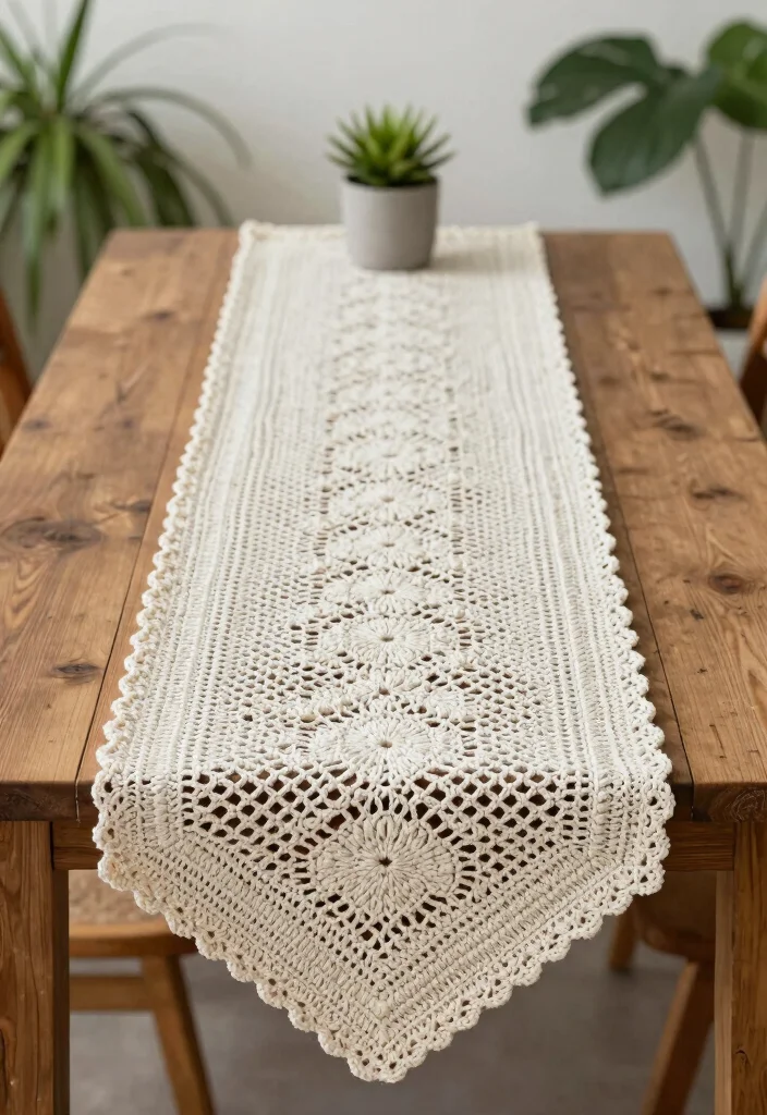 Crochet Table Runner Pattern Guide to Elevate Handmade Table Decor with ...